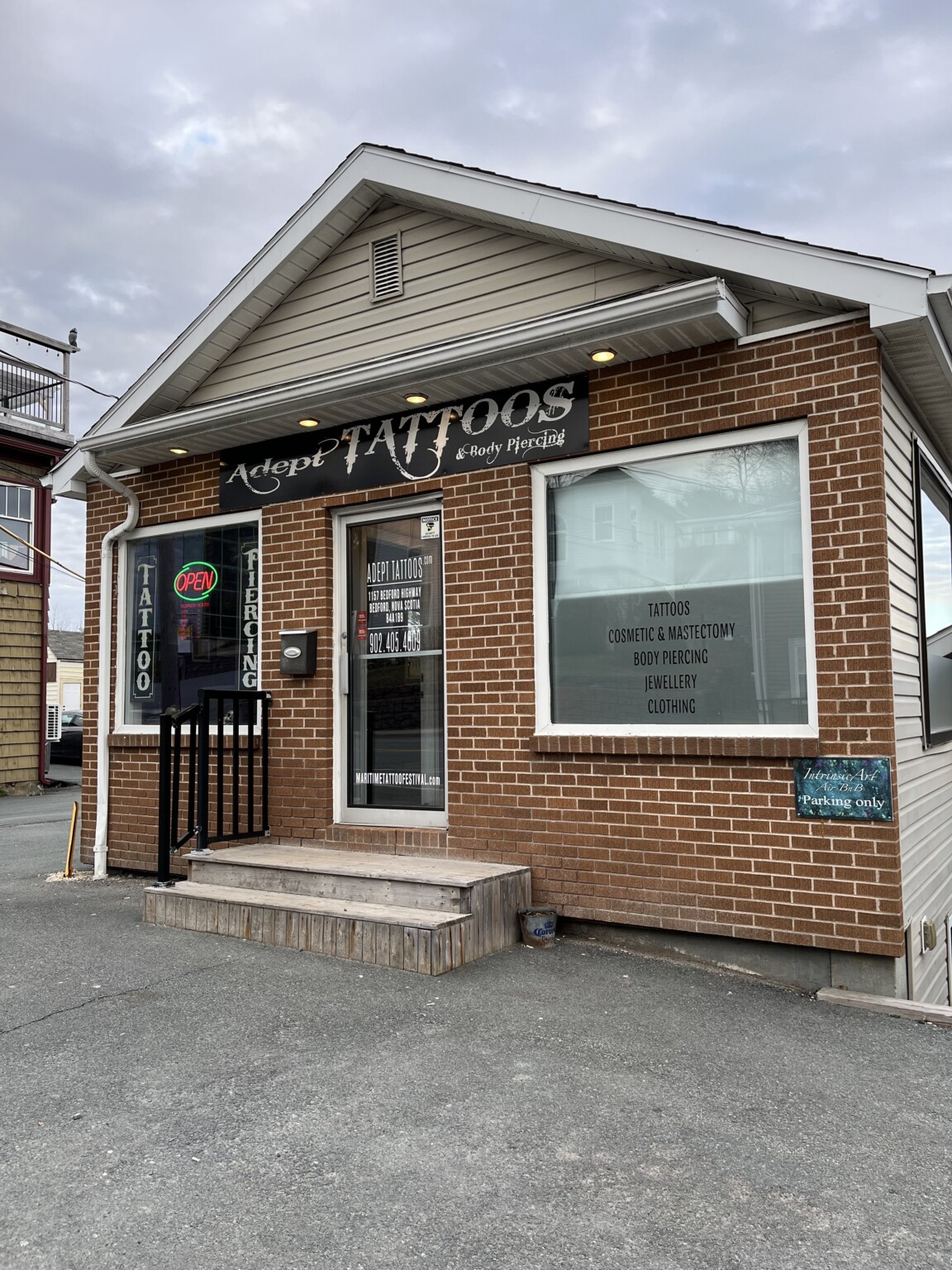 BEDFORD location – Adept Tattoos & Body Piercing Studio