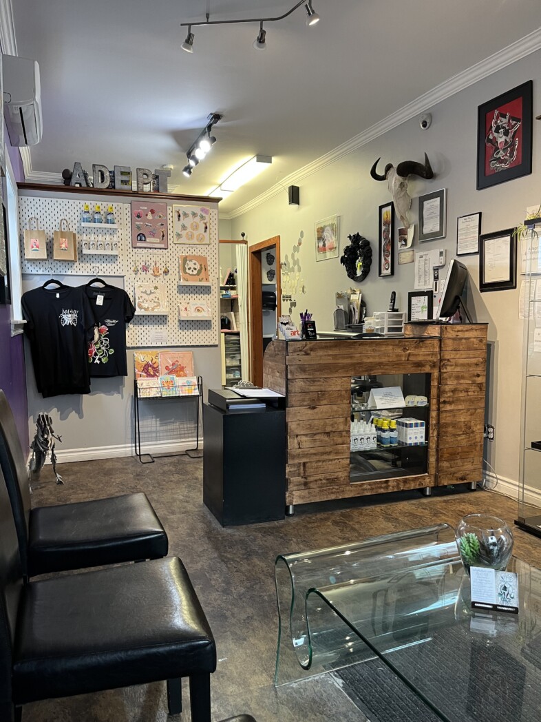 BEDFORD location – Adept Tattoos & Body Piercing Studio